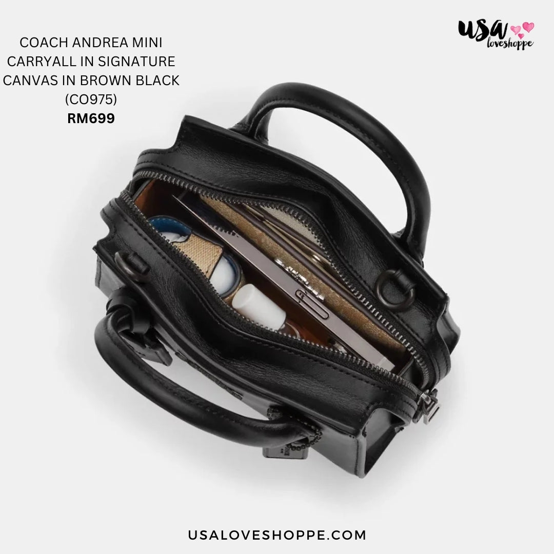 Elevate Your Elegance with the Andrea Mini Carryall by Coach - Now Wit