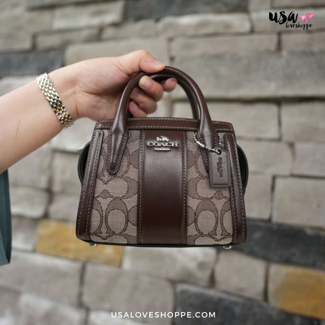 Step Into Style With the Coach Andrea Mini Carryall - A Masterpiece of