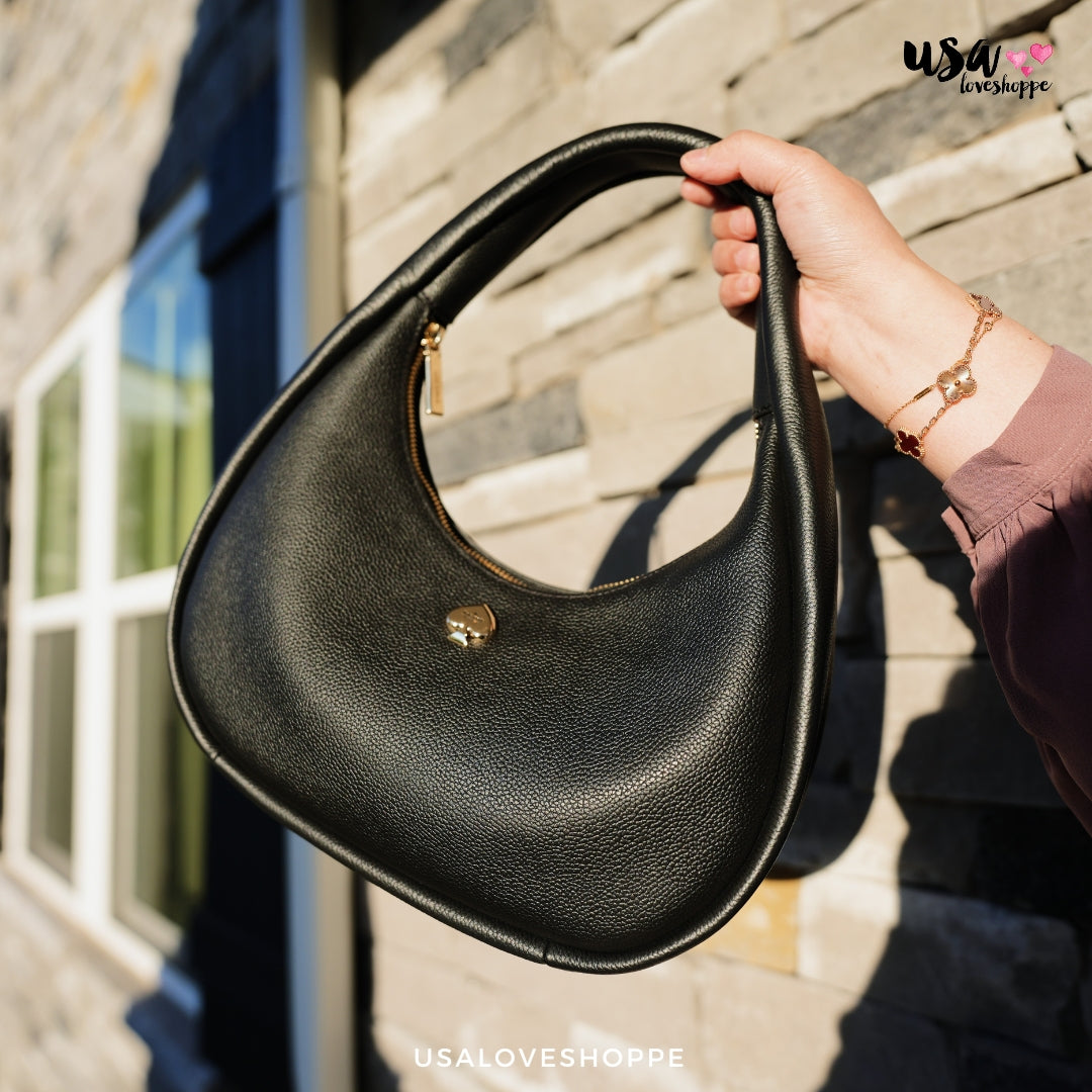 Unveiling the Chic: Kate Spade Kayla Large Crescent Shoulder Bag in Bl