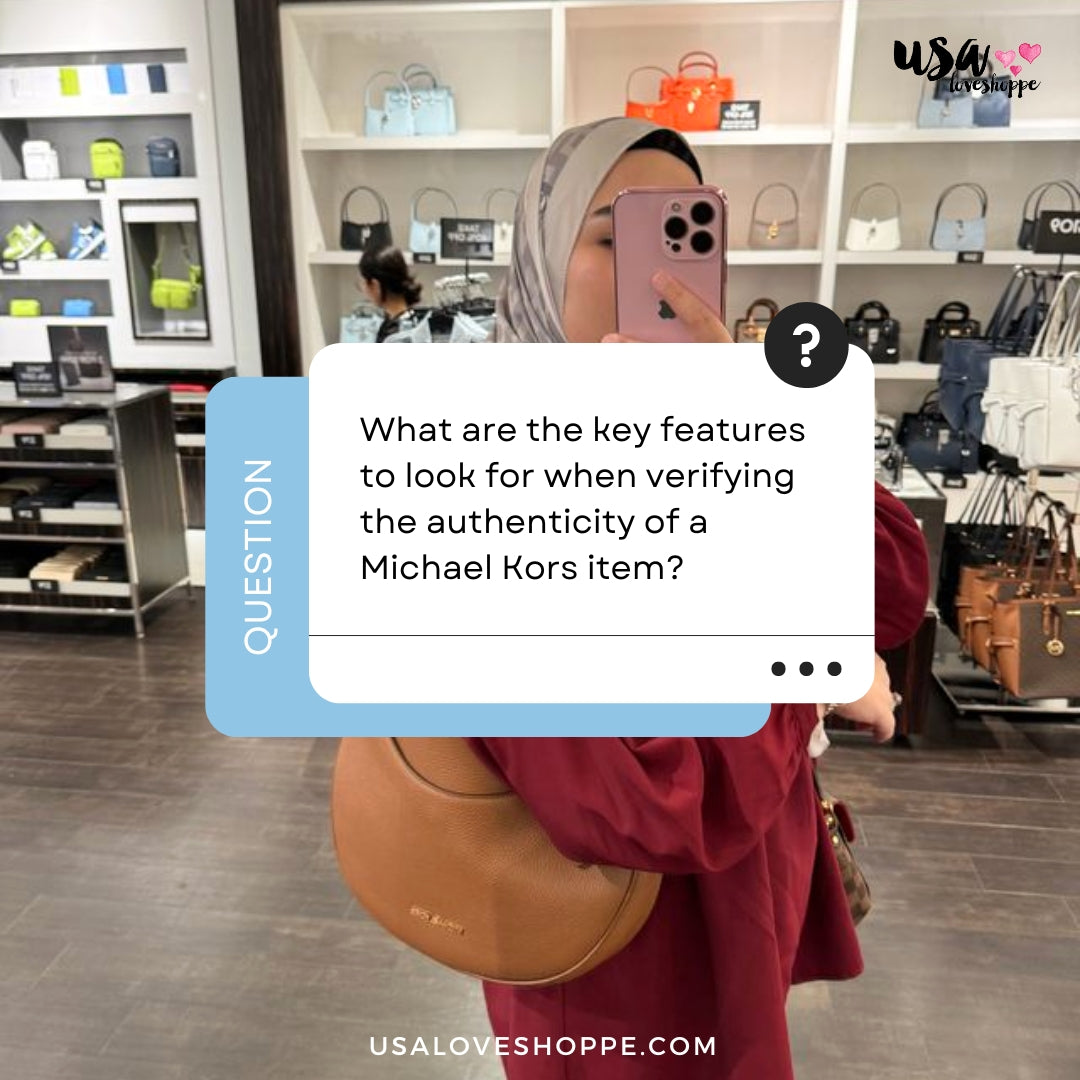 What are the key features to look for when verifying the authenticity