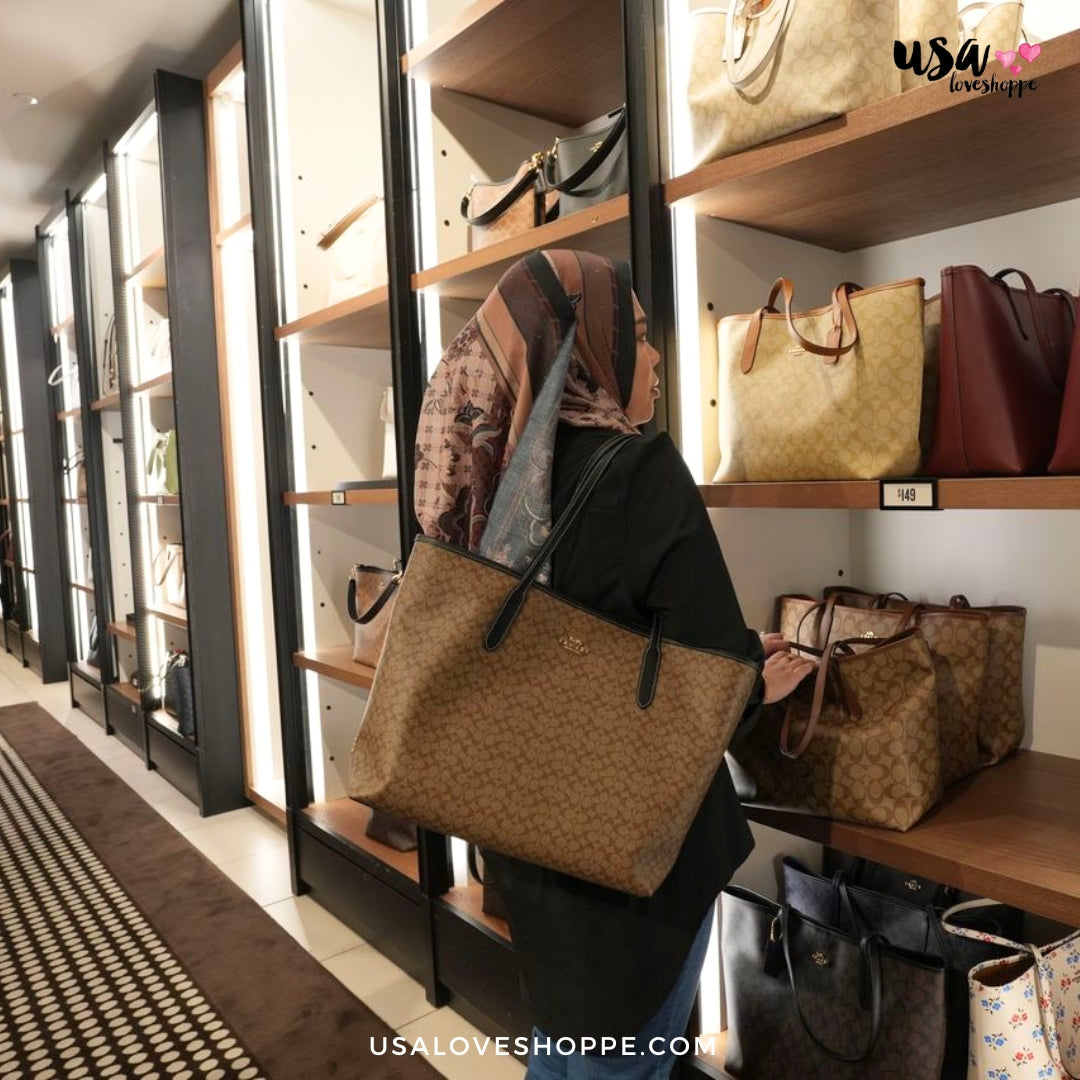 Unveiling the Must-Have Accessory: The Coach Micro City Tote in Signat