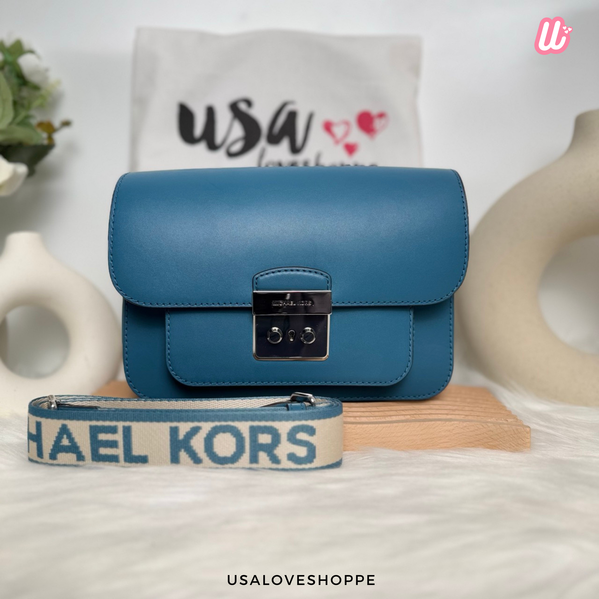 Michael Kors Bag Malaysia | Michael Kors Sloan Editor Medium Flap ...