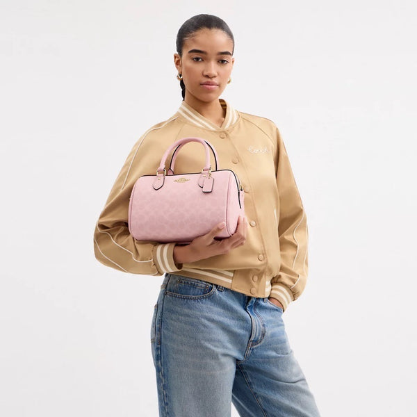 Coach Bag Malaysia | COACH Rowan Satchel Bag In Signature Canvas in ...