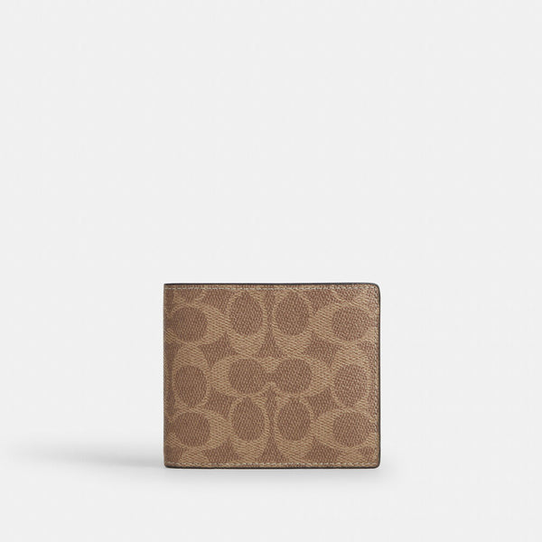 COACH Bag Malaysia | COACH 3-In-1 Wallet In Signature Canvas in Tan ...